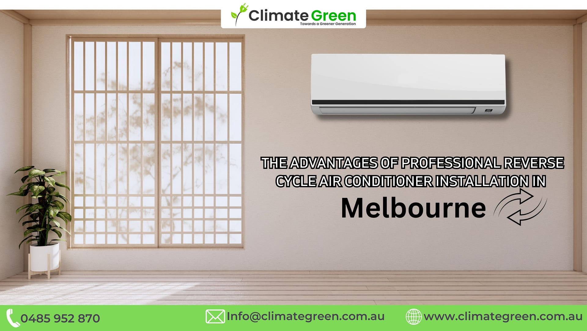 The Advantages of Reverse Cycle Air Conditioner Installation in Melbourne
